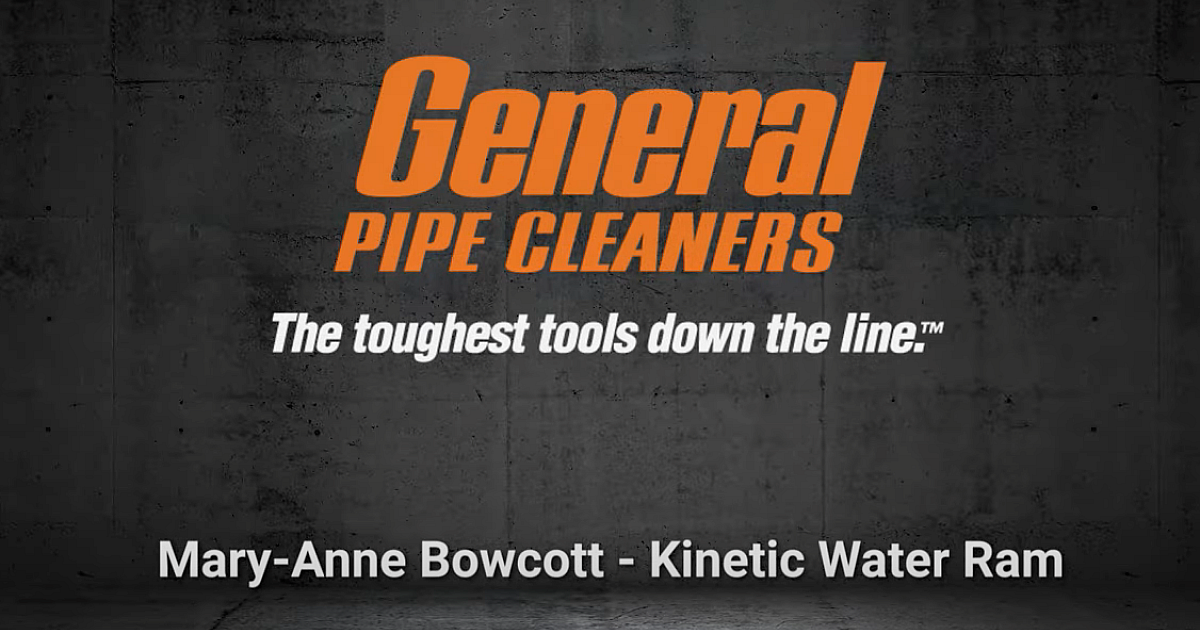 Kinetic Water Ram Demonstration with The Lady Plumber | Plumber